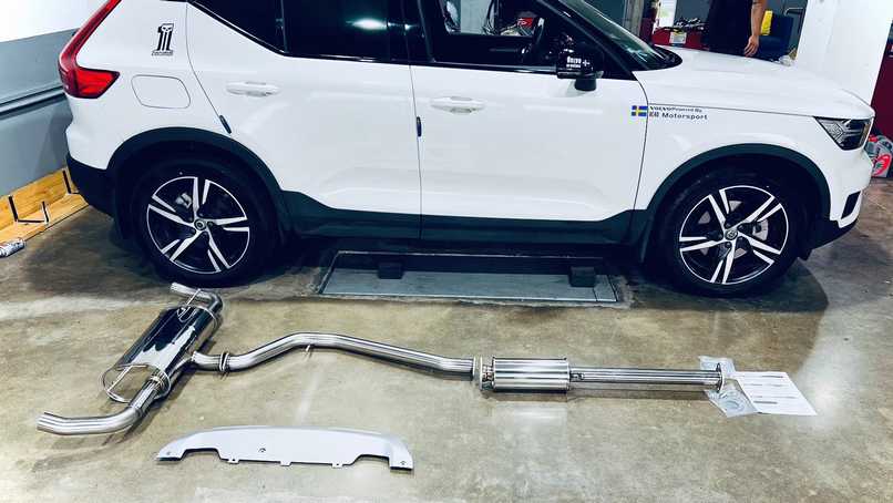 XC40改装排气 - 中国沃尔沃改装网