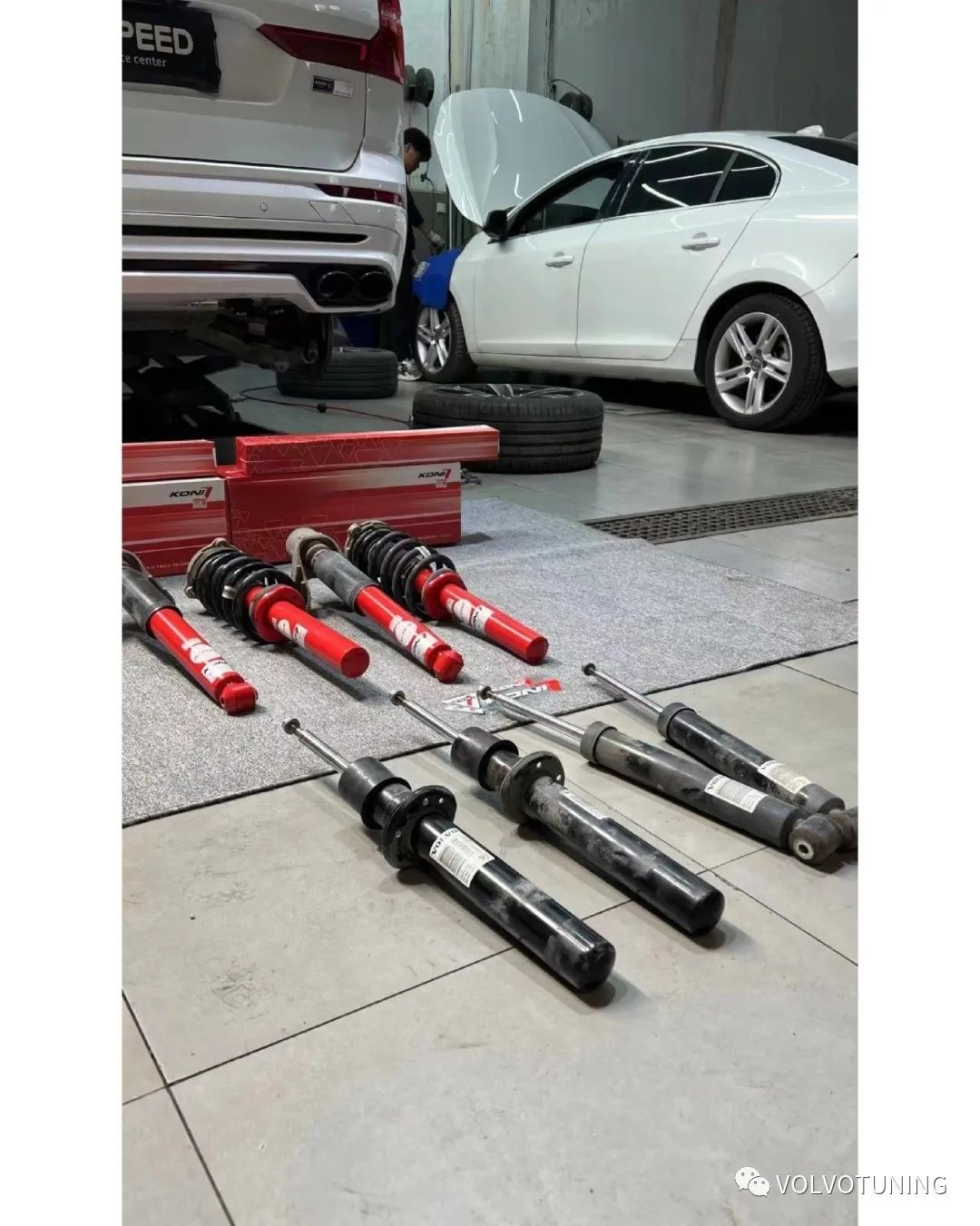 新XC60改装KONI变色龙 - 中国沃尔沃改装网